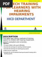 LMH 10 Sound Test | PDF | Deafness | Communication
