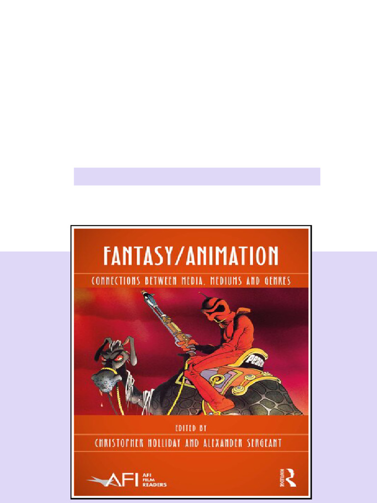 (Ebook) Fantasy/Animation: Connections Between Media, Mediums and ...