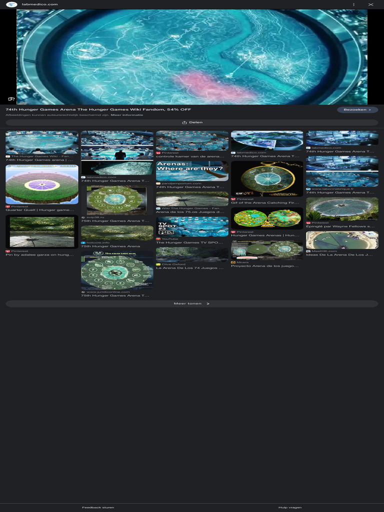 74th Hunger Games Arena Map Guide | PDF