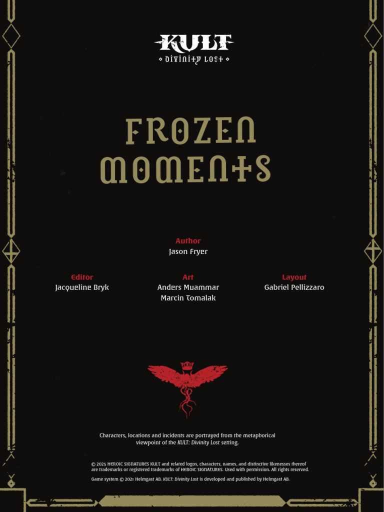 Frozen Moments | PDF