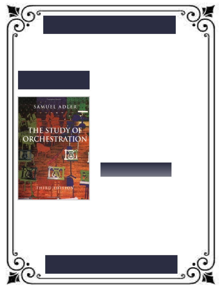 The Study of Orchestration Third Edition Samuel Adler ebook long-form ...