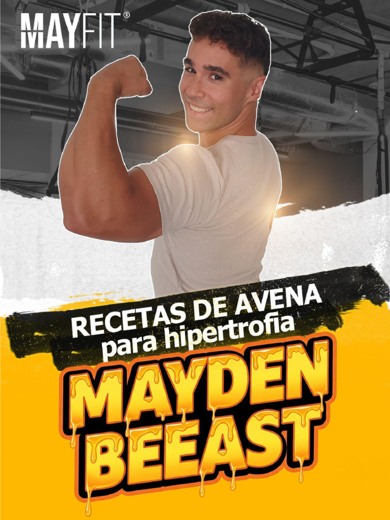 Recetario de Avena para Hipertrofia. Mayden | PDF