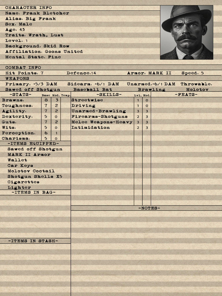 The Enforcer Archetype | PDF