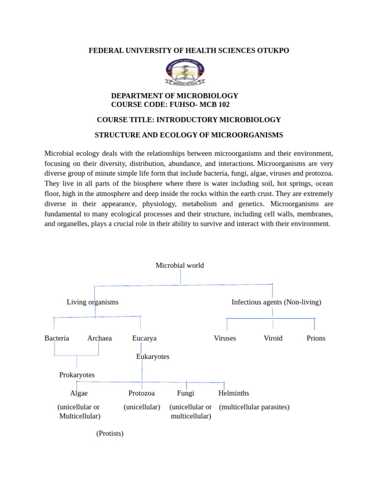 2025 MCB 102-1 | PDF | Cell (Biology) | Growth Medium
