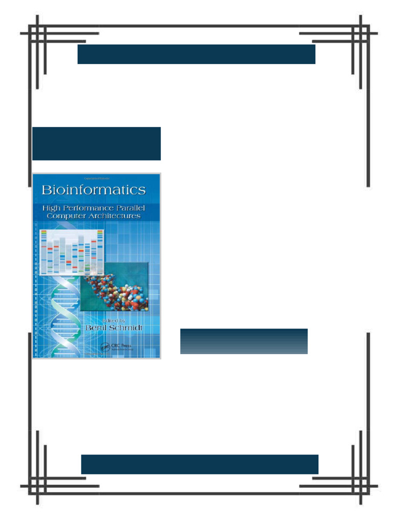 Bioinformatics High Performance Parallel Computer Architectures ...