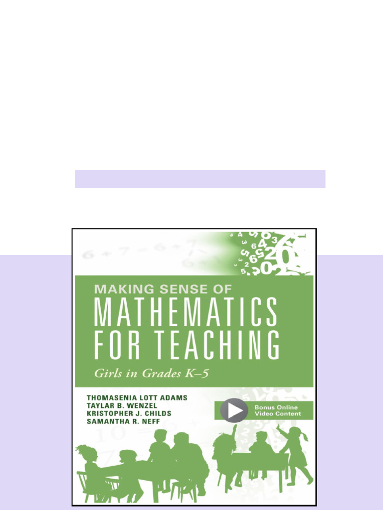 (Ebook) Making Sense of Mathematics for Teaching Girls in Grades K - 5 ...