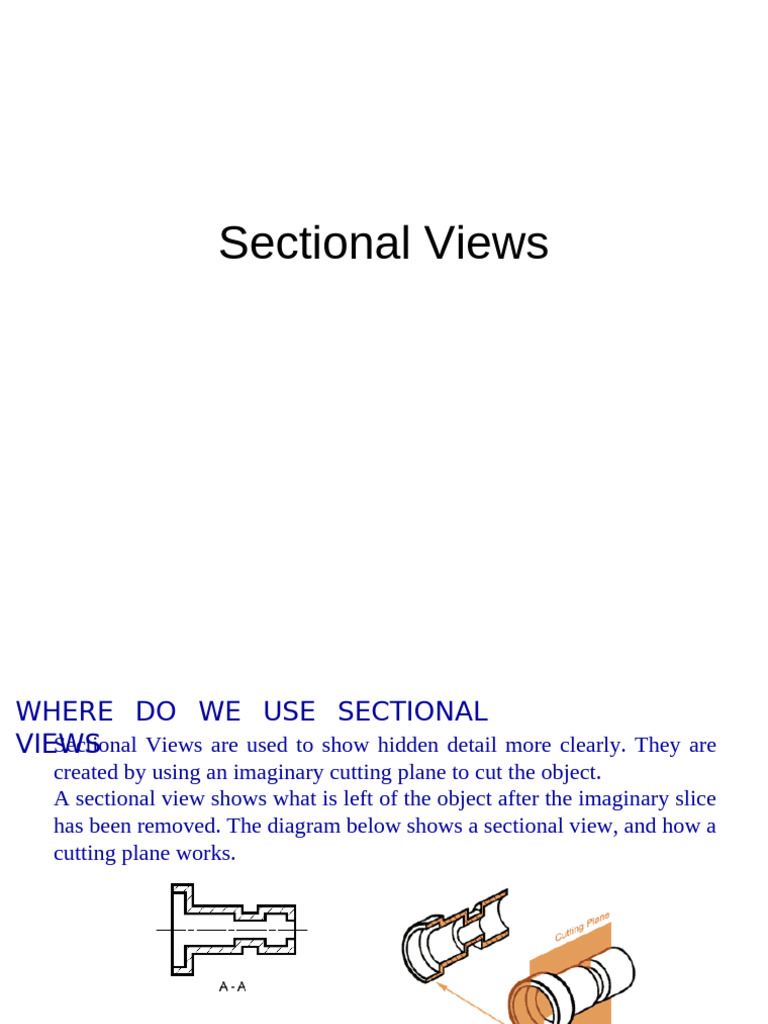 Sectional Views | PDF | Classical Geometry | Euclidean Geometry