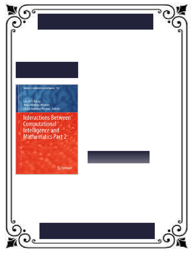 Interactions Between Computational Intelligence and Mathematics Part 2 ...