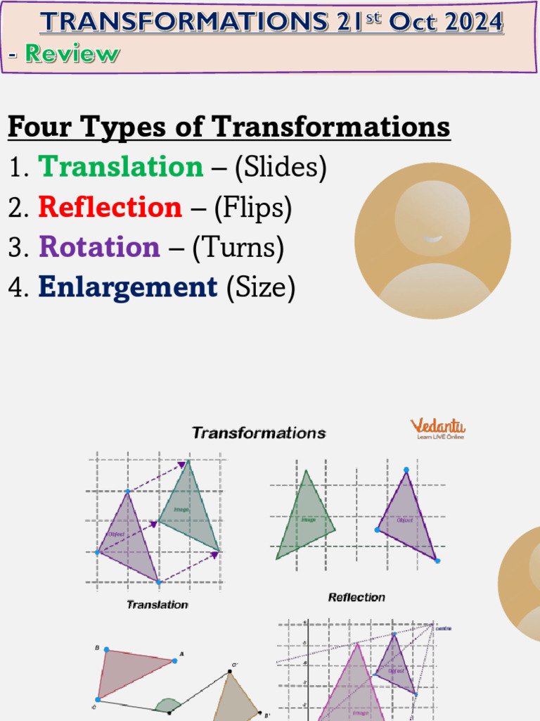 Types of Geometric Transformations | PDF