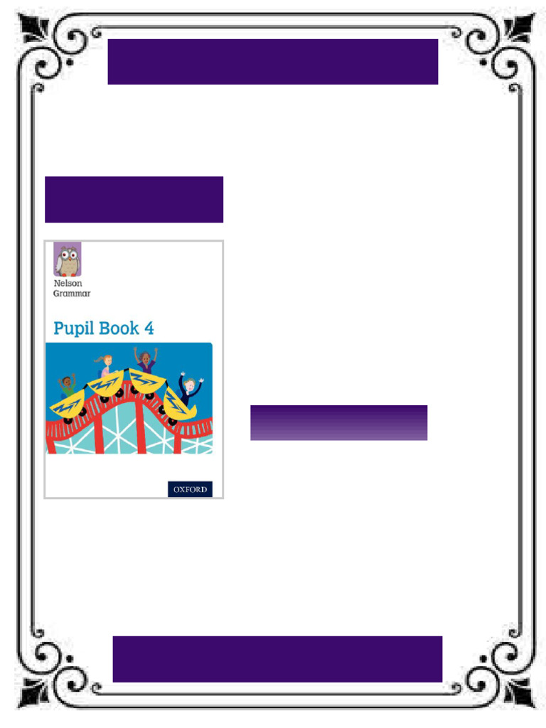 Nelson Grammar Pupil Book 4 Year 4 P5 Wendy Wren ebook fully updated ...