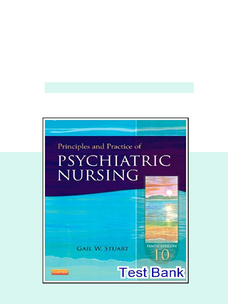 22387 | PDF | Mental Disorder | National Council Licensure Examination