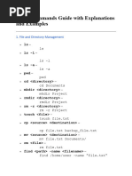 Kali Linux Commands Cheat Sheet | PDF | Zip (File Format) | Computer File