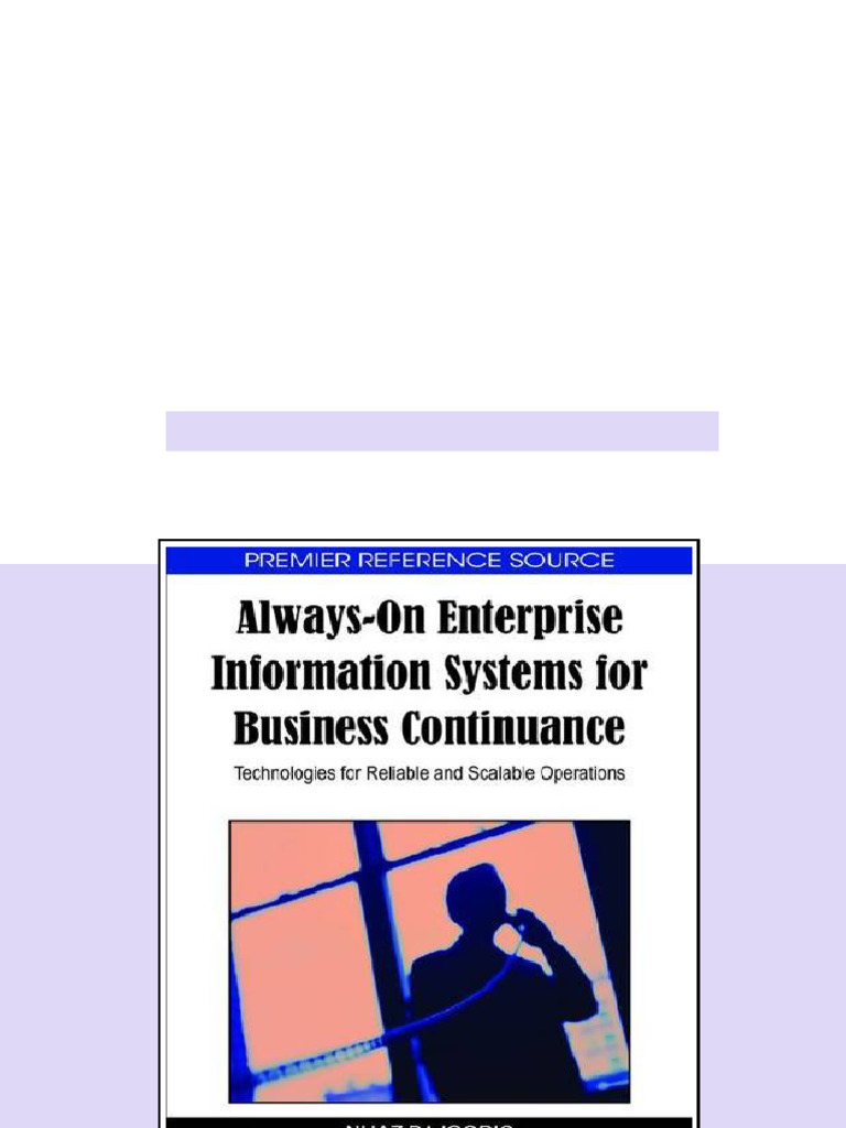 (Ebook) Always-On Enterprise Information Systems for Business ...