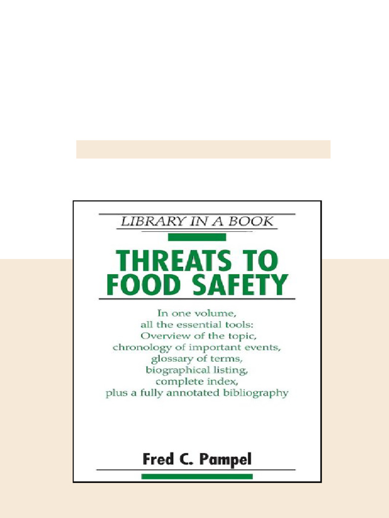 Threats to Food Safety Library in a Book Fred C. Pampel - ebook and ...