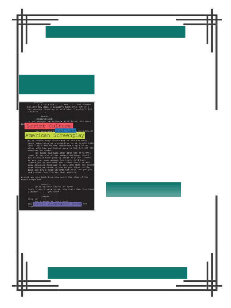 Script Culture and the American Screenplay 1st Edition Kevin Alexander ...