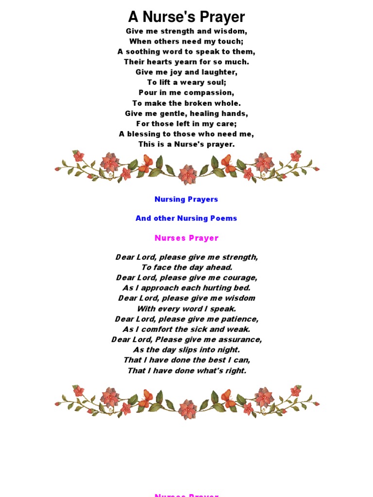A Nurse Poem | PDF