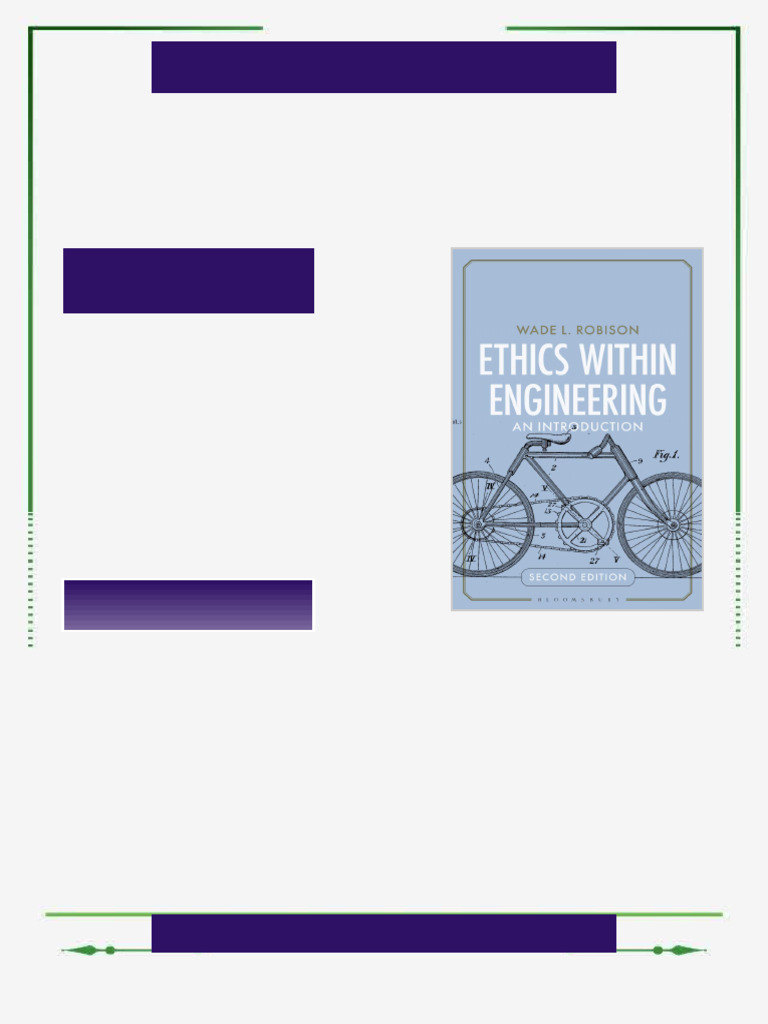 Ethics Within Engineering: An Introduction 2nd Edition Wade L. Robison ...