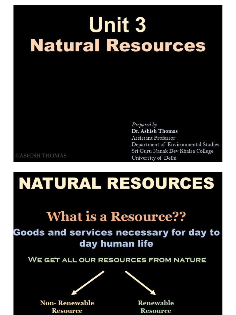 Land Resources | PDF | Environmental Degradation | Deforestation