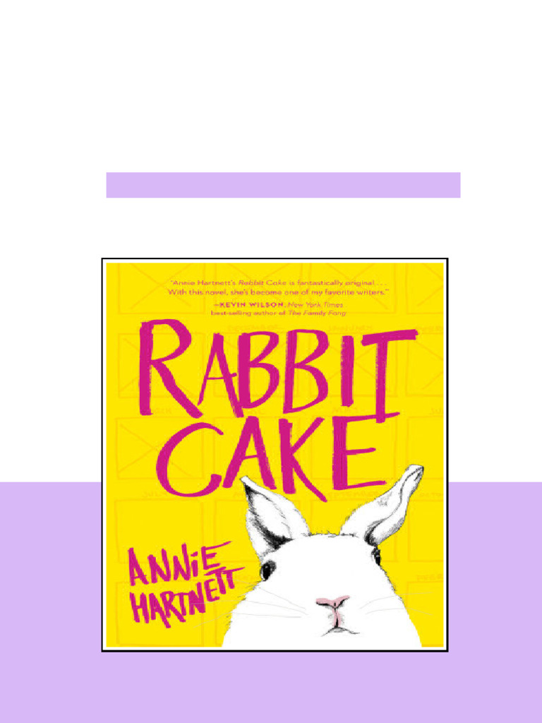 Rabbit Cake Hartnett Annie Sample | PDF