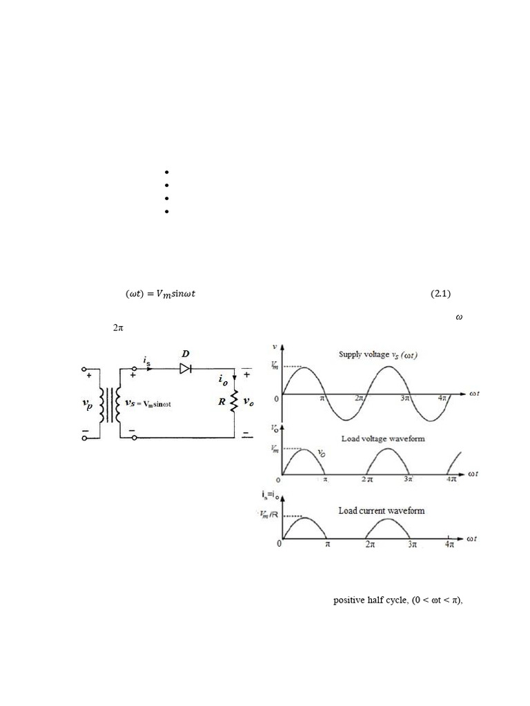 Power Electronics Rectifier Notes Pdf Rectifier Direct Current