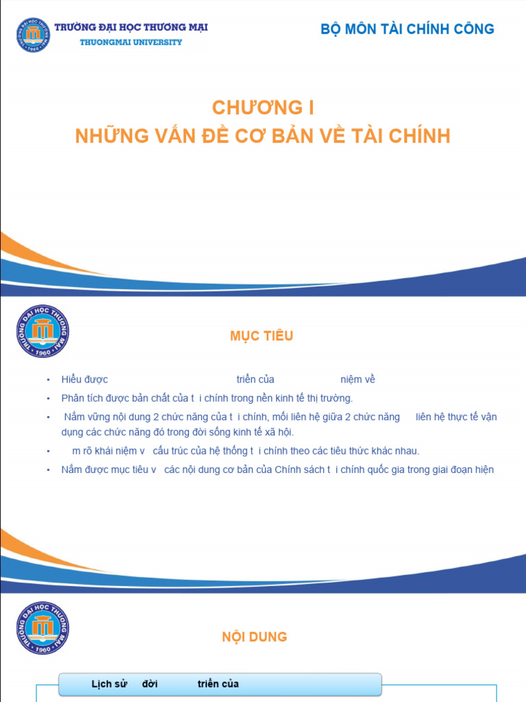SLIDE Nhập môn Tài chính Tiền tệ | PDF
