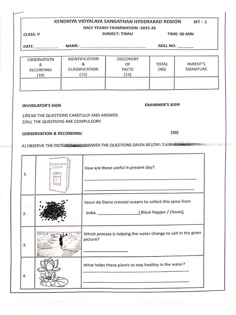 5 TWAU HY Set 1 | PDF