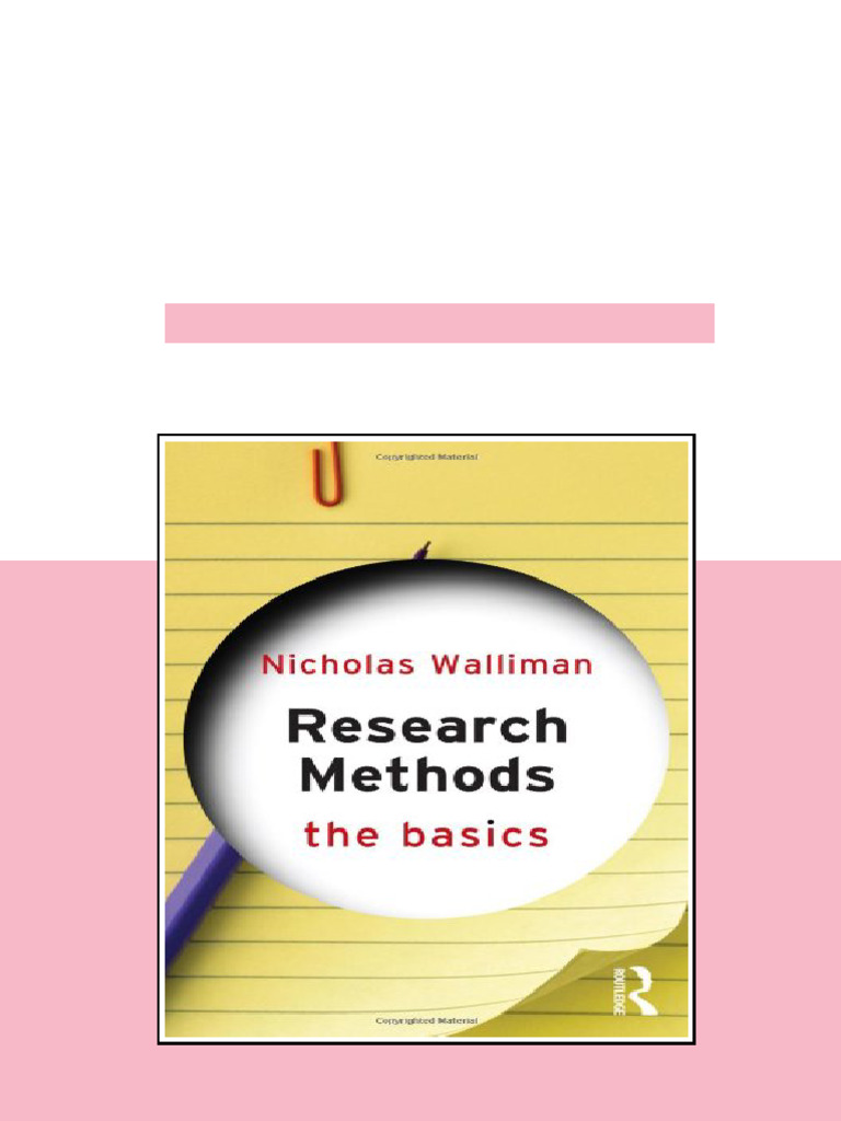 Research Methods The Basics 1st Edition Nicholas Walliman - ebook and ...
