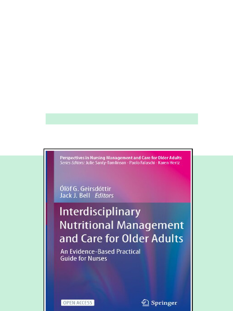 (Ebook) Interdisciplinary Nutritional Management and Care for Older ...