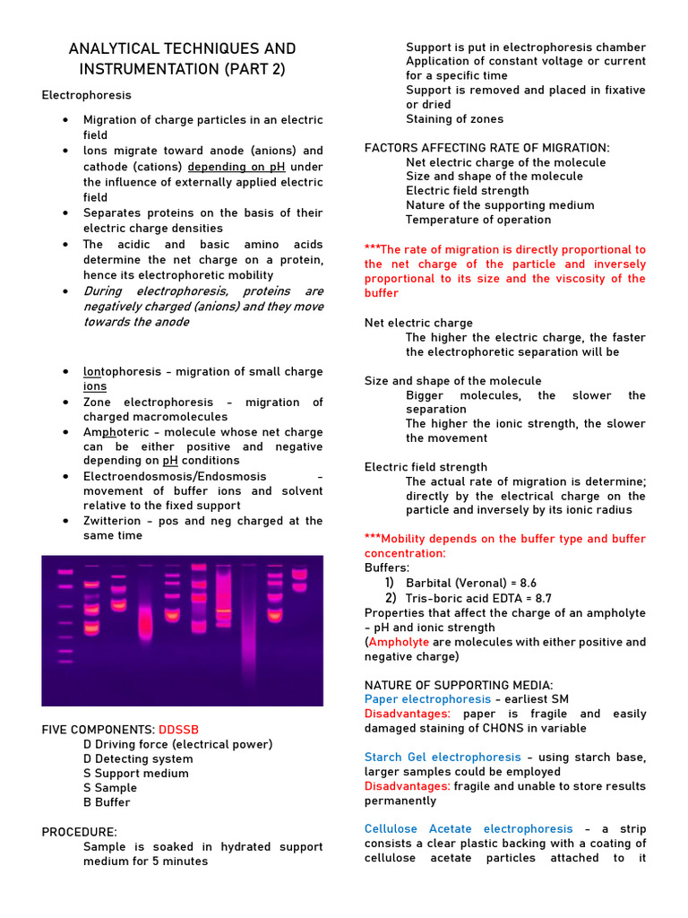 Analytical Techniques and Instrumentation | PDF | Chromatography | Gel ...