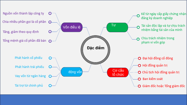 Mindmap Luật Kinh Tế 12 | PDF