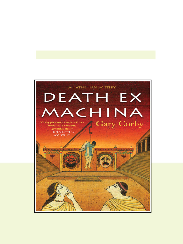 Death Ex Machina Gary Corby Ready to Read | PDF