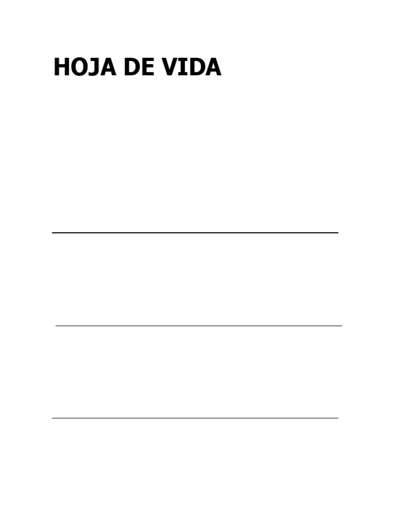 Hoja Vida Lesly GOMEZ | PDF