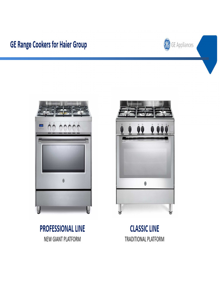 GE Appliances Stainless Steel Cookers | PDF | Oven | Kitchen Stove