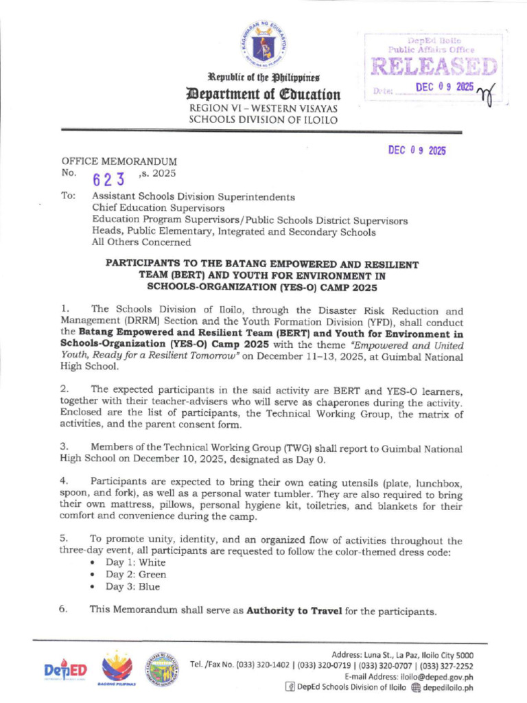 Om 623 Bert and Yes o Camp | PDF