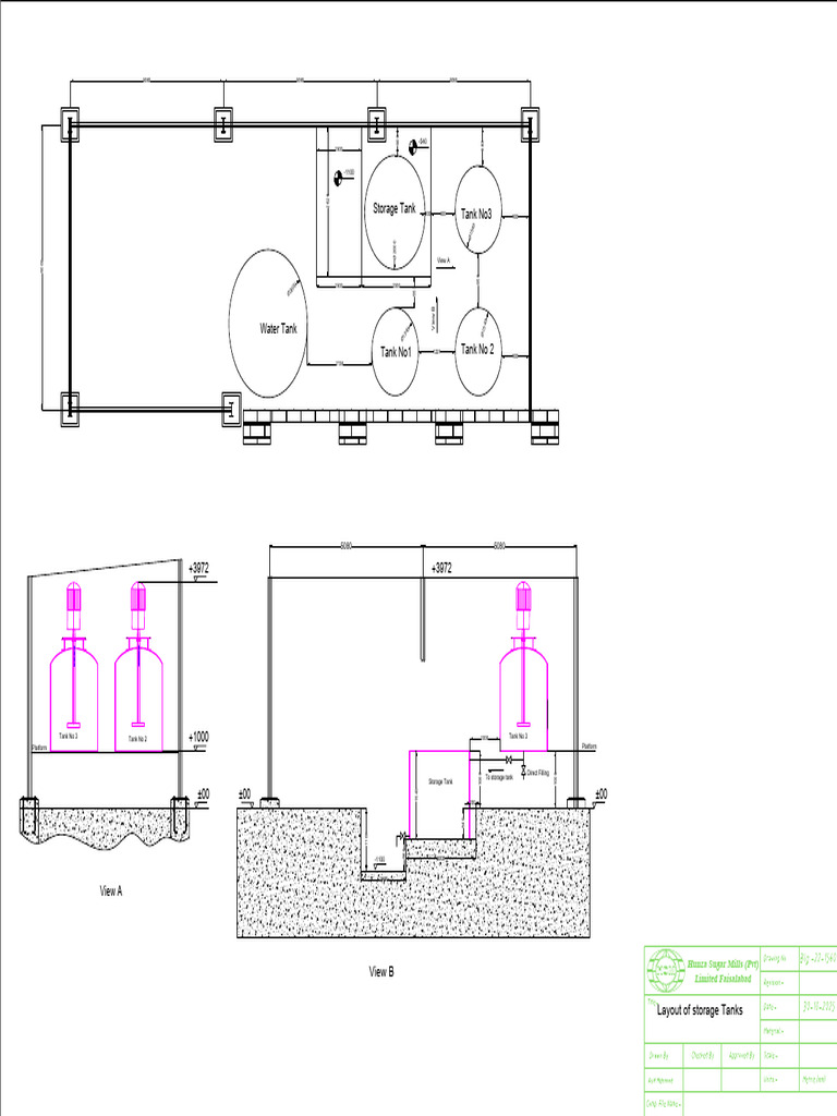 Layout of Storage Tank (1) | PDF