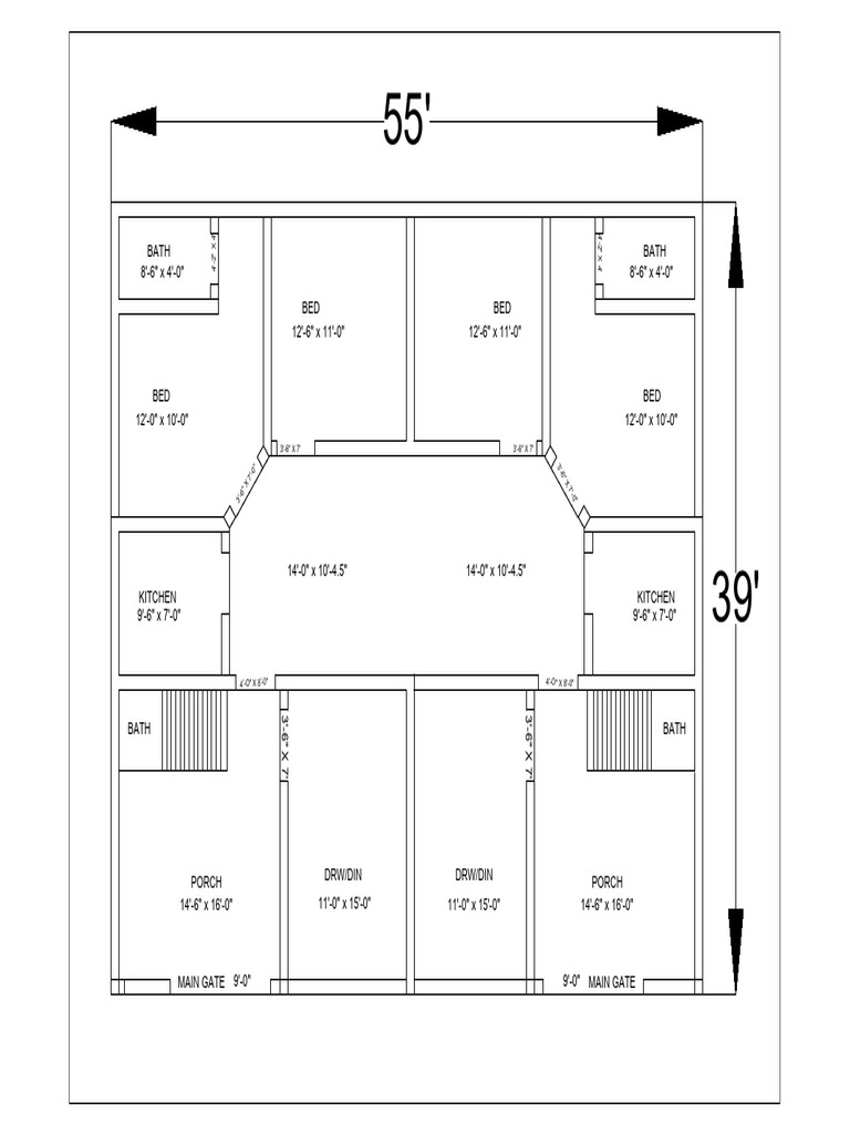 House Drawing Model | PDF