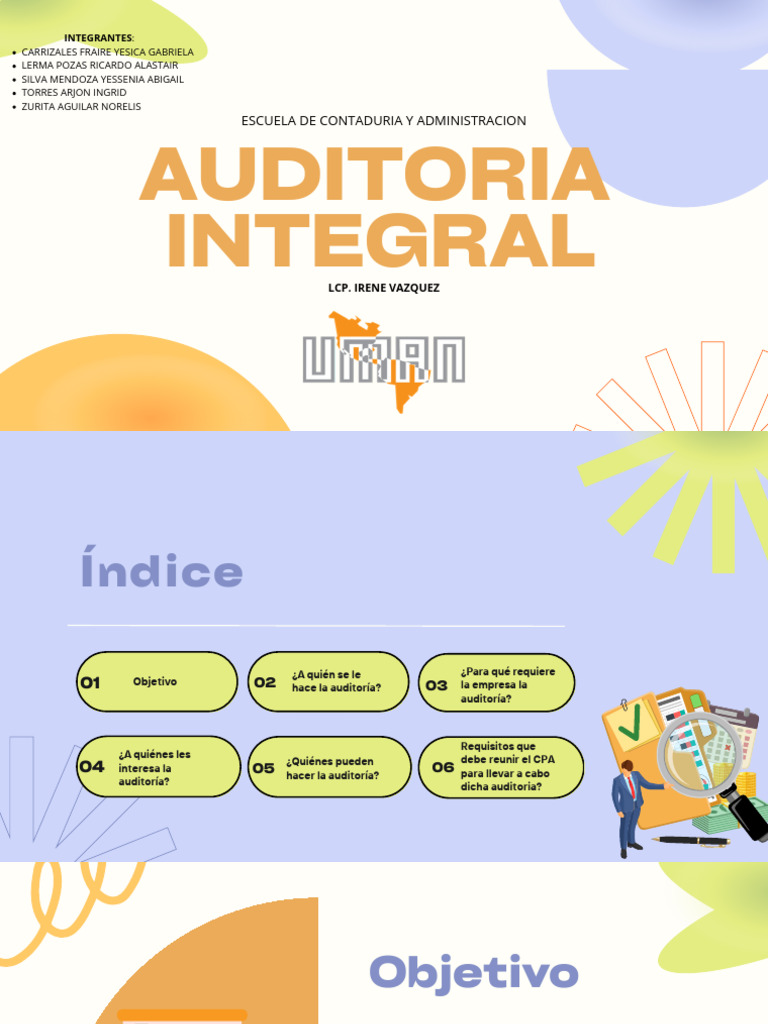 Neon Playful Vibrant Project Presentation | PDF | Auditoría | Business