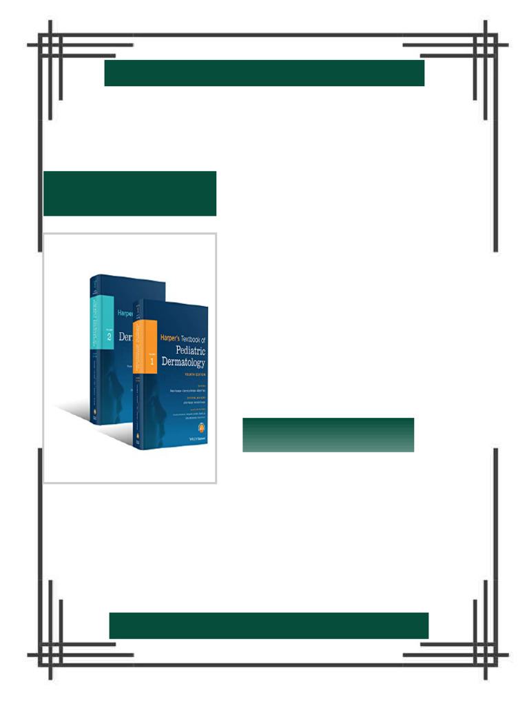 Harper s Textbook of Pediatric Dermatology 2 Volume Set 4th Edition ...