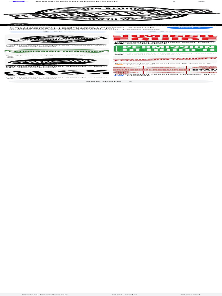 Understanding Permission Required Stamps | PDF