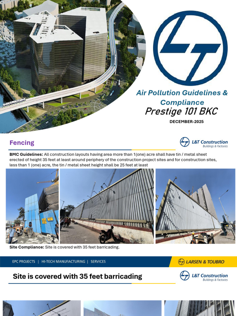 Air Pollution Compliance Guidelines for Construction | PDF | Pollution ...