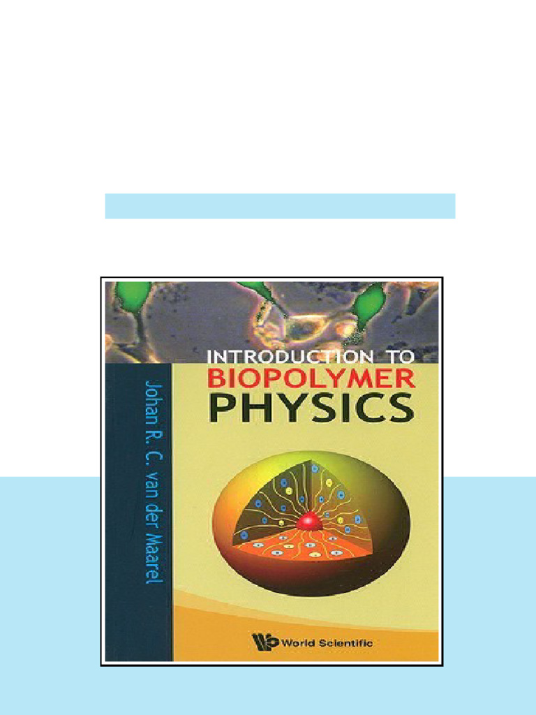 Introduction To Biopolymer Physics Paperback Johan Rc Van Der Maarel ...