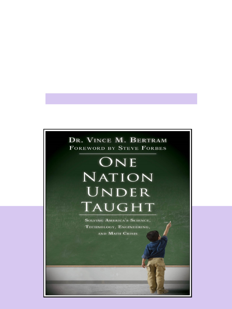 One Nation Undertaught Solving Americas Science Technology Engineering ...