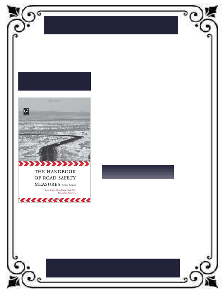 Handbook of Road Safety Measures Second Edition Elvik Rune ebook clean ...