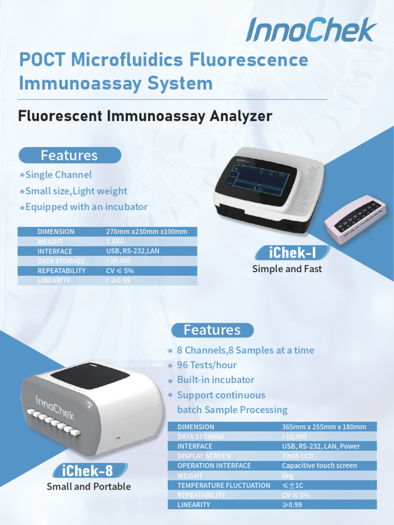 Compact Fluorescence Immunoassay System | PDF | Medical Specialties ...