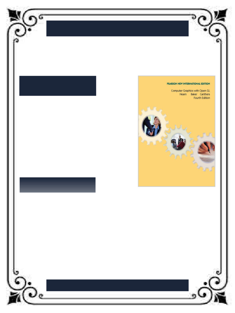 Computer graphics with Open GL. 4th Edition Donald D. Hearn eBook fresh ...