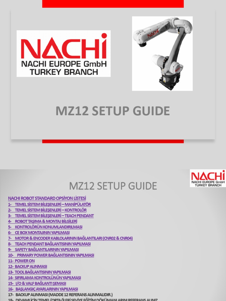 MZ12 Setup Guide | PDF