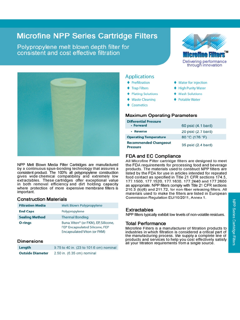 Microfine NPP | PDF