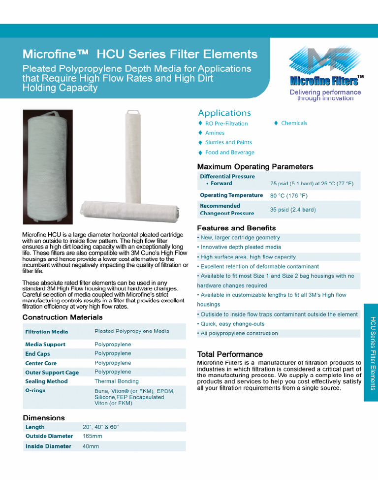 Microfine HCU | PDF