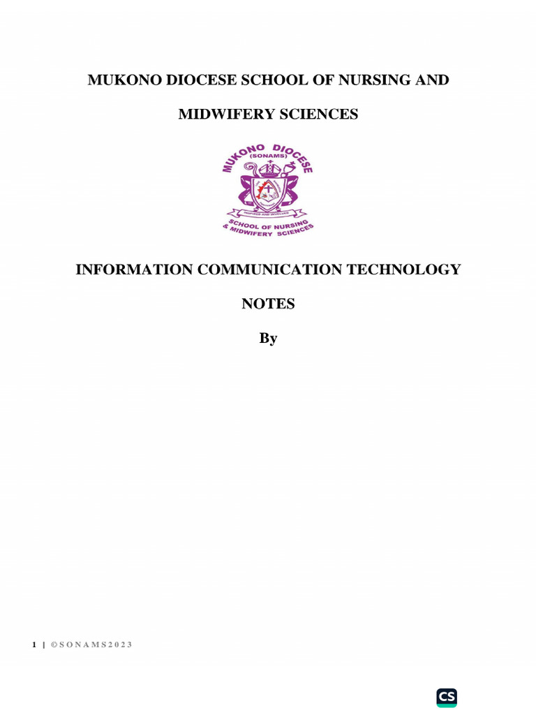 ICT full Notes | PDF