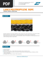 Mooring Rope Size and Load Chart | PDF